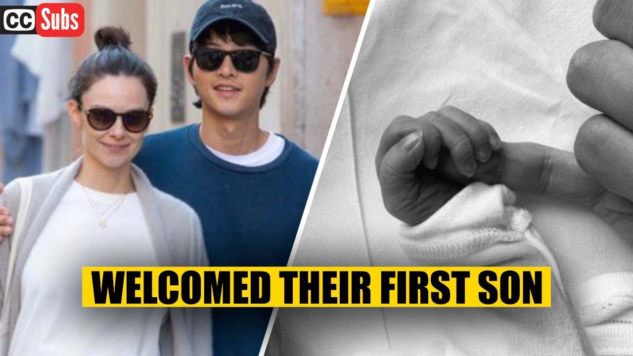 Song Joong Ki and Katy Louis Saunders have welcomed their first son ...