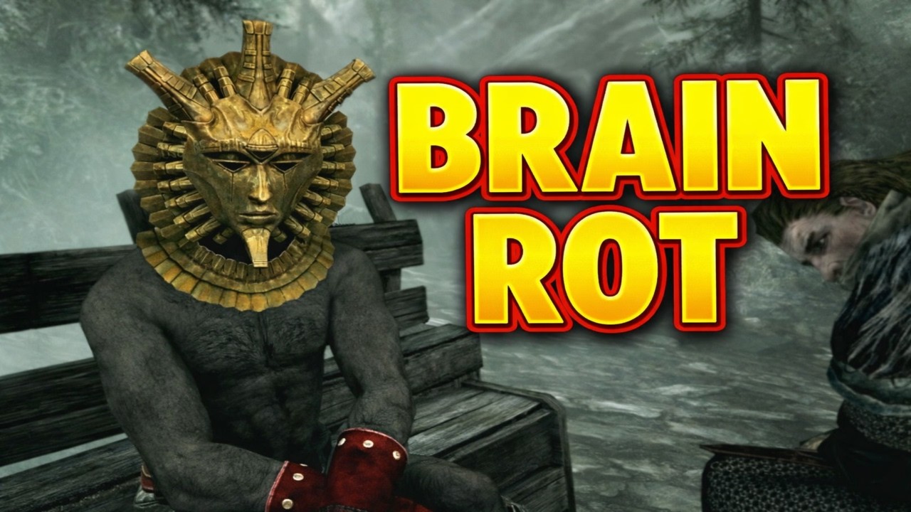 This Skyrim ‘Brain Rot’ Mod Ruined Everything… - YouTube
