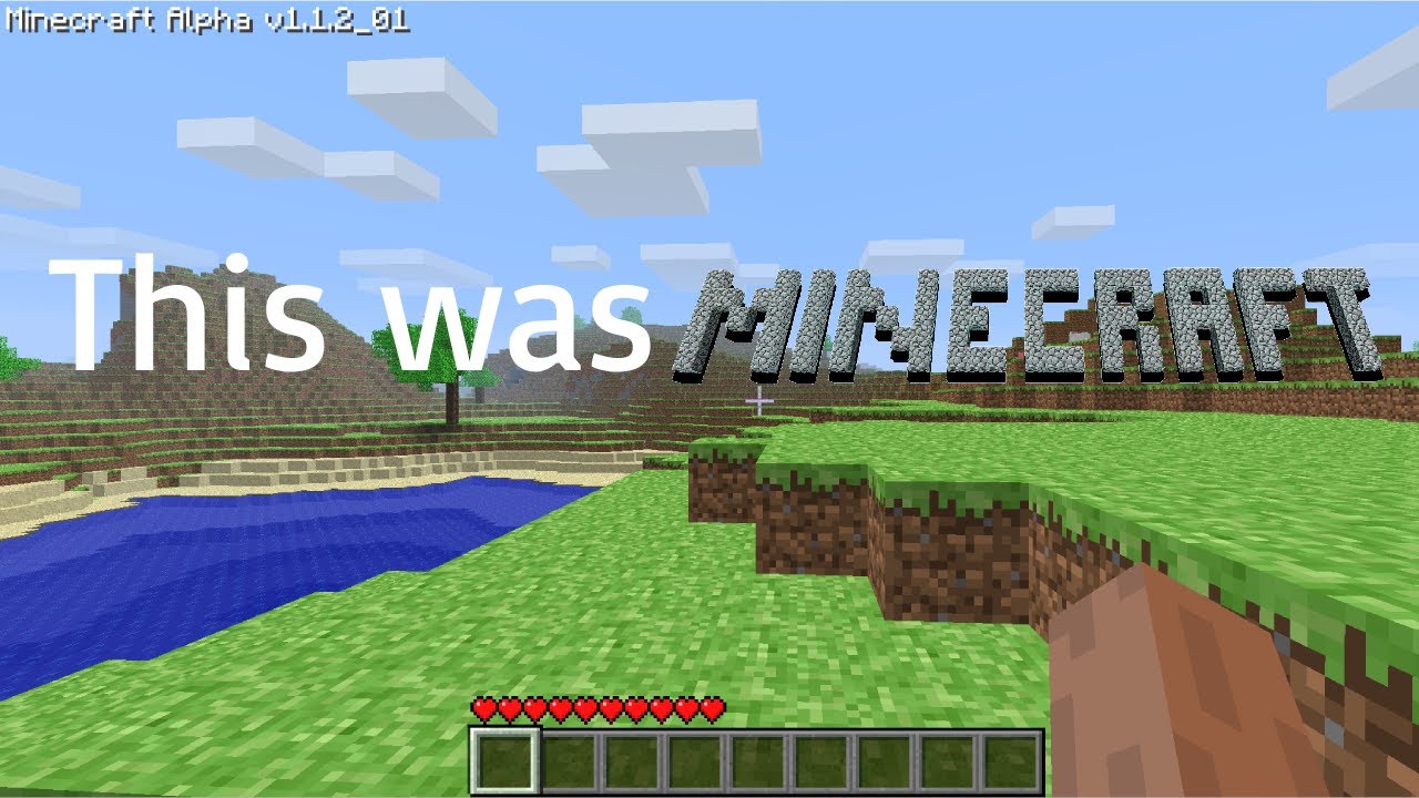 i miss the old minecraft (alpha gameplay) - YouTube