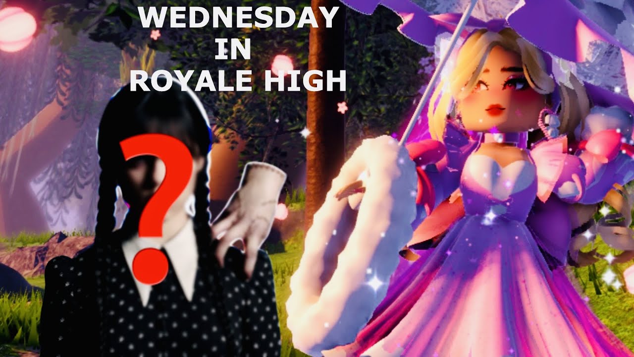 Wednesday in Royale High😱 - YouTube