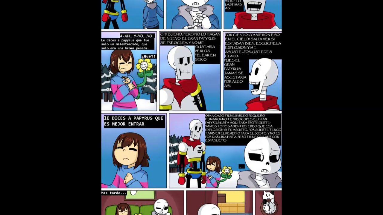 Evertale comic fandub undertale - YouTube