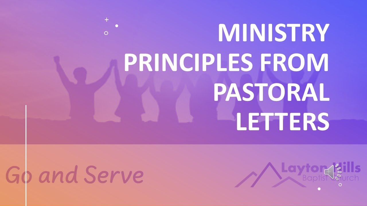 Ministry Principles Pastoral Letters: Second Timothy 3-4 (EP006) # ...