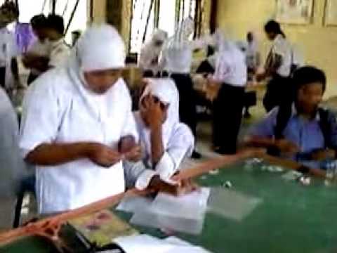 Cara membuat kompas kiblat memanfaatkan medan magnet - YouTube