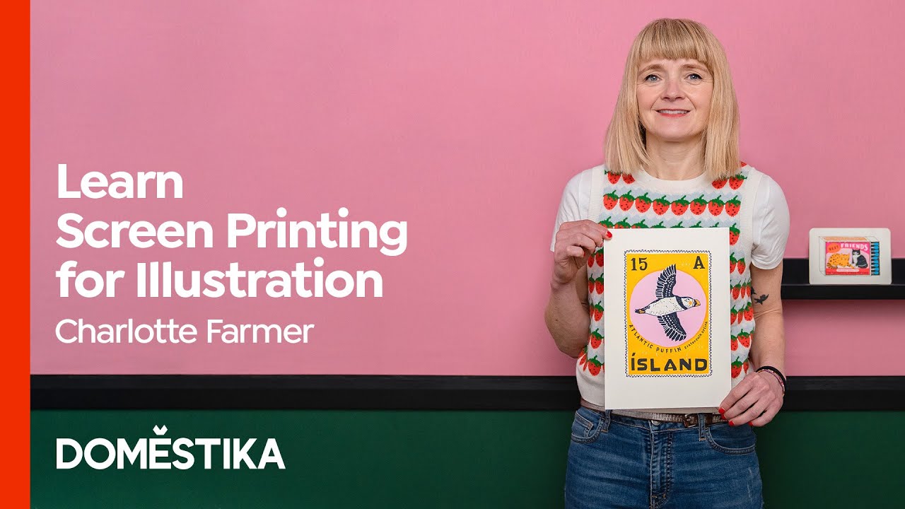 Introduction to Screen Printing for Illustration - Course by ...