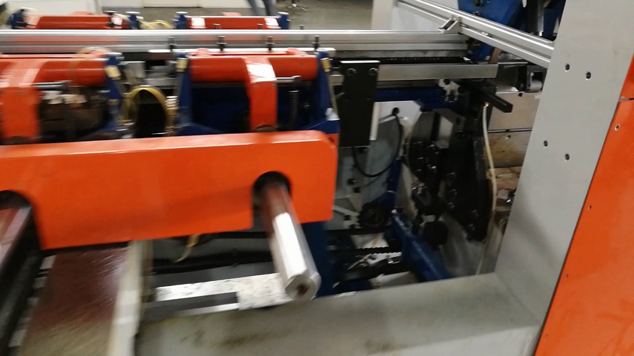 fully-automatic lock seam machine - YouTube
