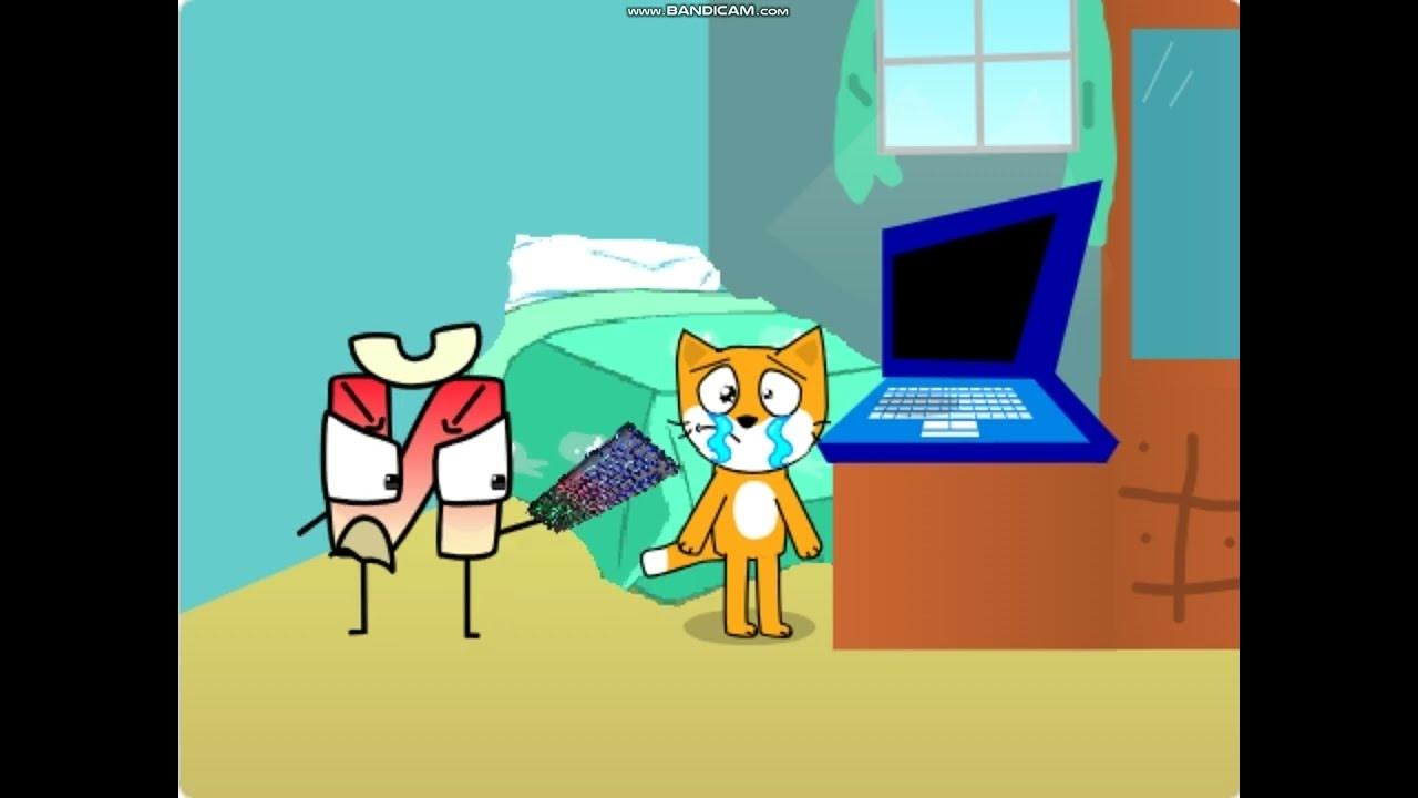 Рыжий Кот и Й. Бей Рыжий Кот (игра) (только 2 минут) - YouTube