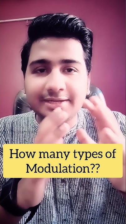 How many types of modulation?? ||Computer MCQs || ComputerNetwork ...