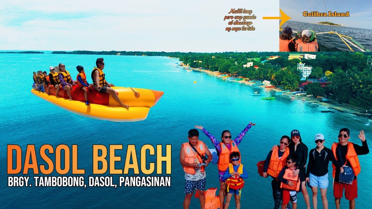 Exploring DASOL BEACH and COLIBRA ISLAND | Tambobong Beach Pangasinan ...