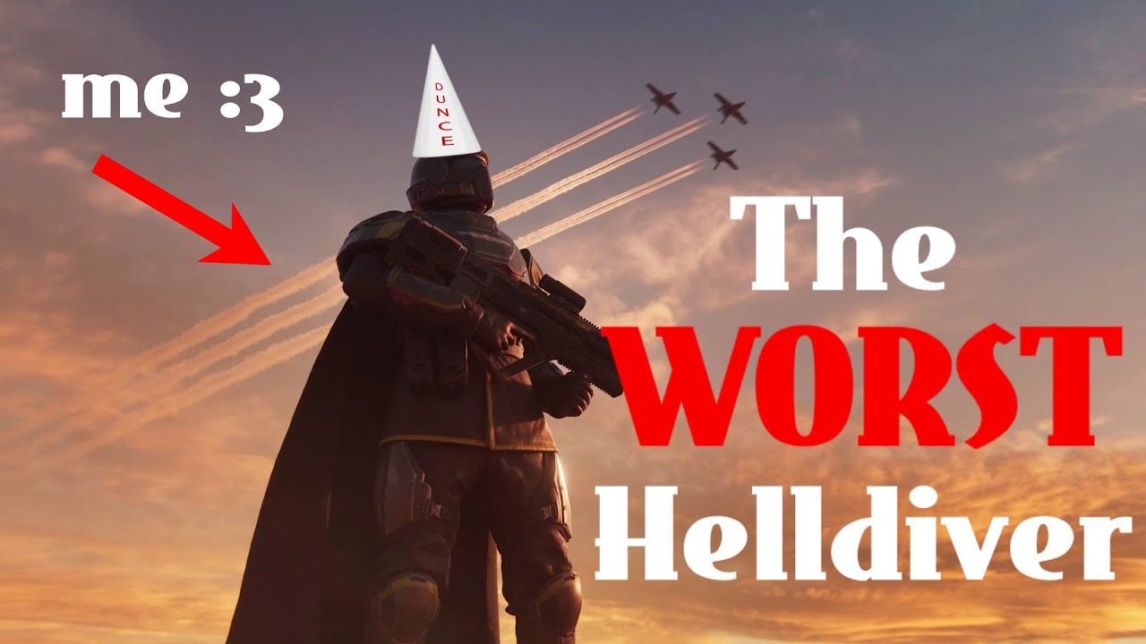 i may be the worst helldiver known to human kind - YouTube