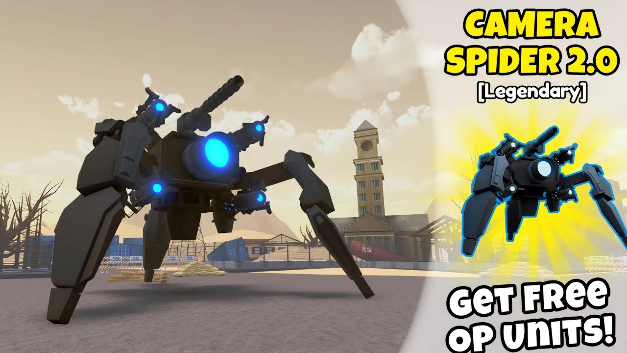 Skibidi warriors camera spider 2.0 legendary - YouTube