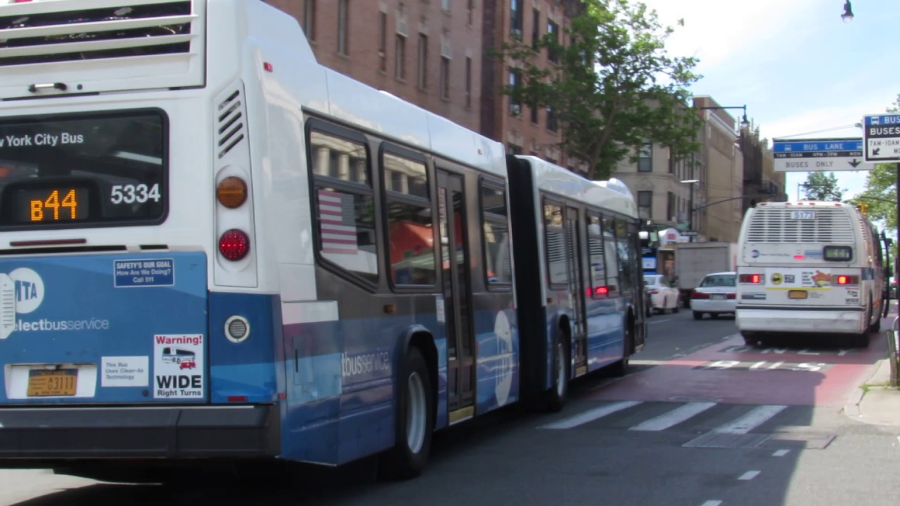 MTA NYCT Bus: Nova LFSA #5334 on the B44 SBS - YouTube