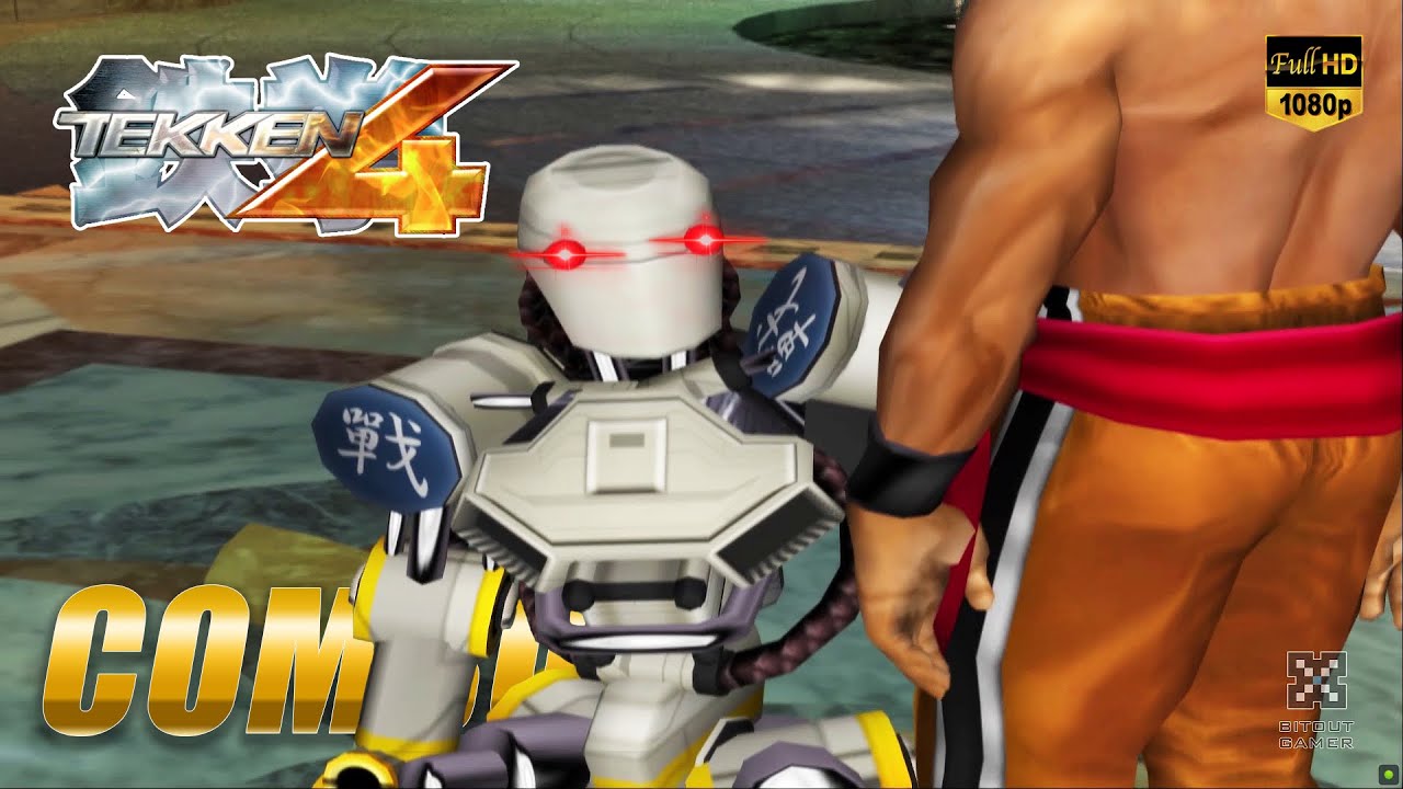 Combot In Arcade Mode | TEKKEN 4 | Bitout Gamer - YouTube