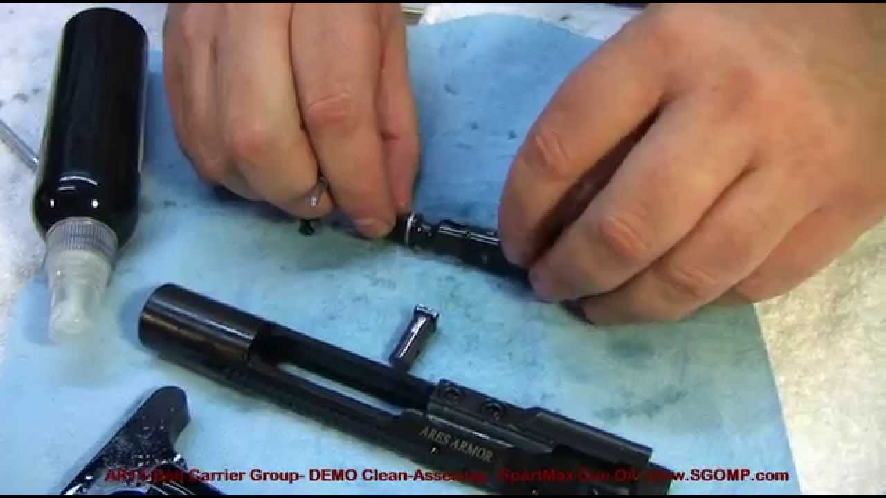 SGO Part 2 of 3 AR-15 ( BCG ) Bolt Carrier Group Cleaning DEMO - YouTube