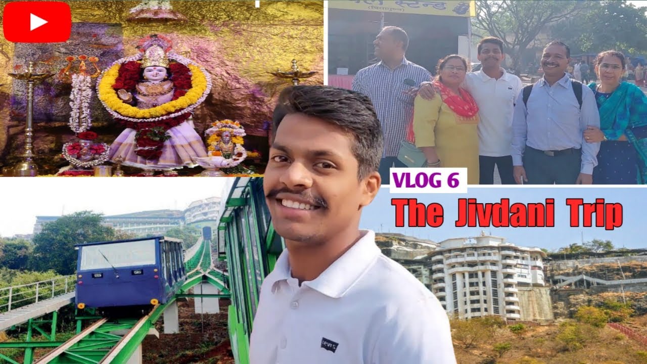 Jivdani Devi By Funicular Ropeway #jaimatadi - YouTube