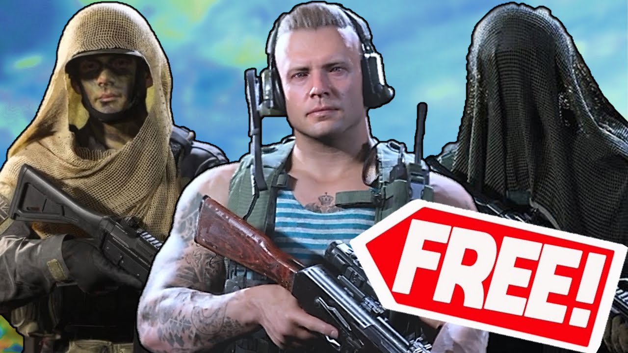 How to get FREE Operators in Warzone | Get Free Skins in Warzone ...
