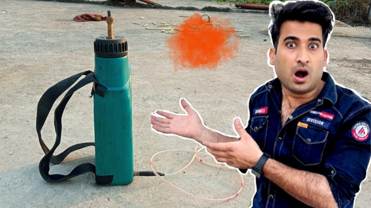 How To Make Pichkaari Bachoo ke Liye Best Holi Gun | Samar Experiment ...