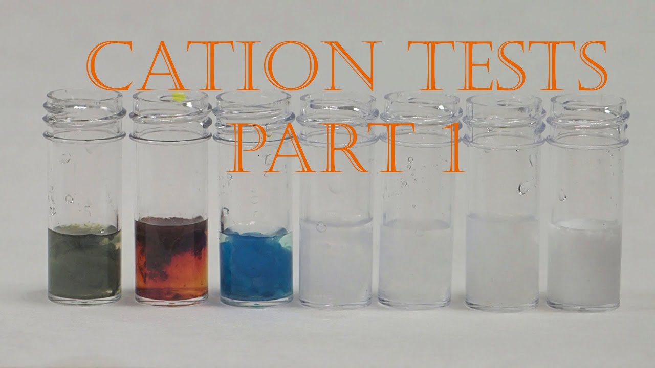 Cation Tests 1 - YouTube