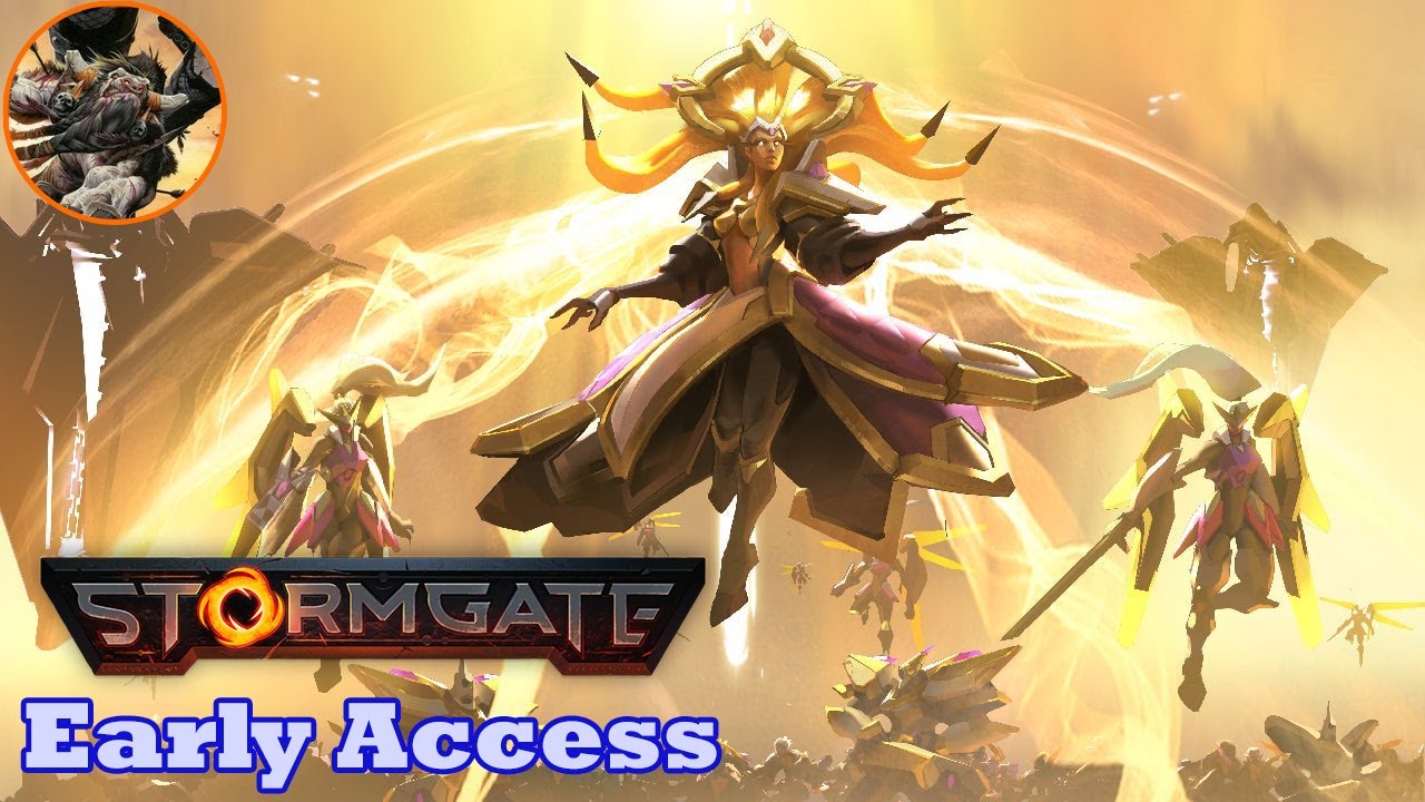 Stormgate - Let's take a look at all the Celestial units! - YouTube
