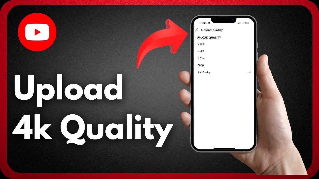 How To Upload High Quality 4k Videos On Youtube - YouTube