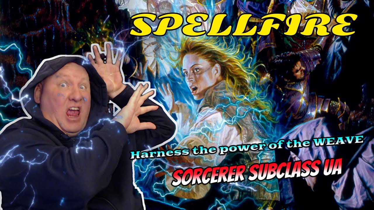 Spellfire Sorcery Sorcerer UA: Dnd 5.5 - YouTube