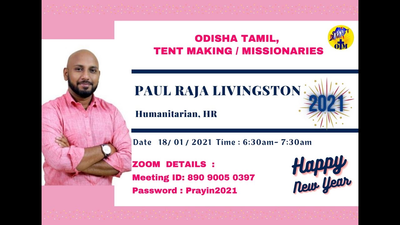 202nd Day - Mr. Paul Raja Livingsotn, Humanitarian & HR - 18th January ...