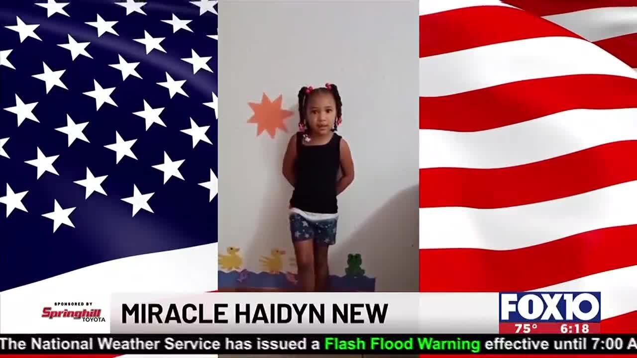 The Pledge Miracle Haidyn New - YouTube