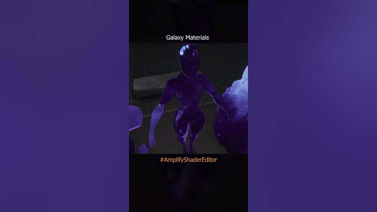 Galaxy materials, #AmplifyShaderEditor shaders, and Cubemap #Unity3d ...