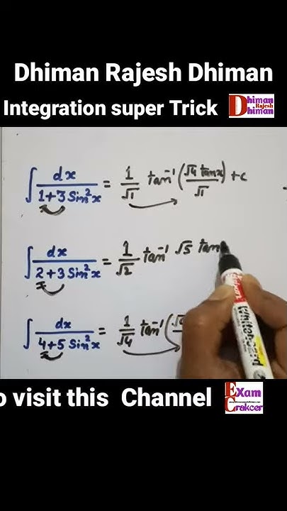 Integration Tricks And Shortcut For Jee Mains, Nda, Airforce Integration For Jee Mains #shorts ...