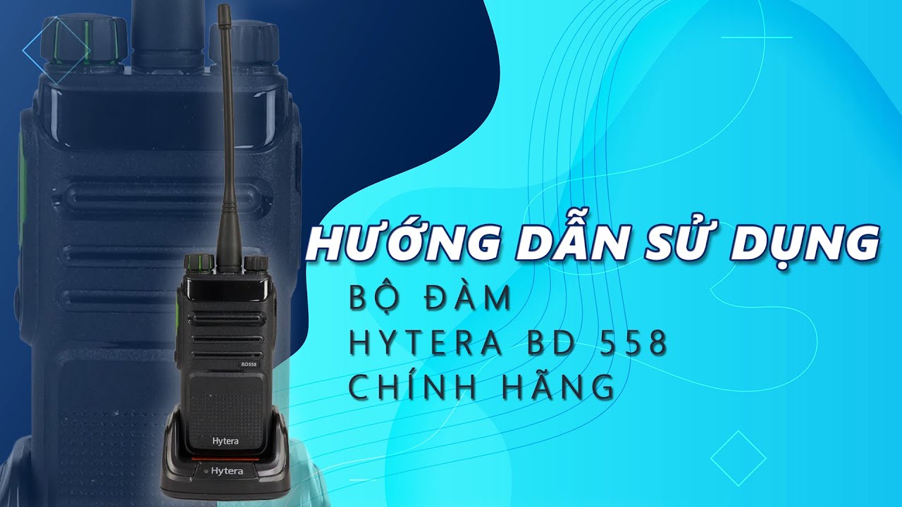 [HDSD] HYTERA BD558 - YouTube