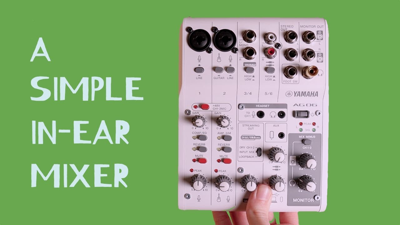 A Simple In-Ear Mixer - YouTube