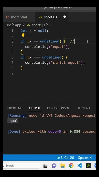 strict equality vs equality in JavaScript - YouTube