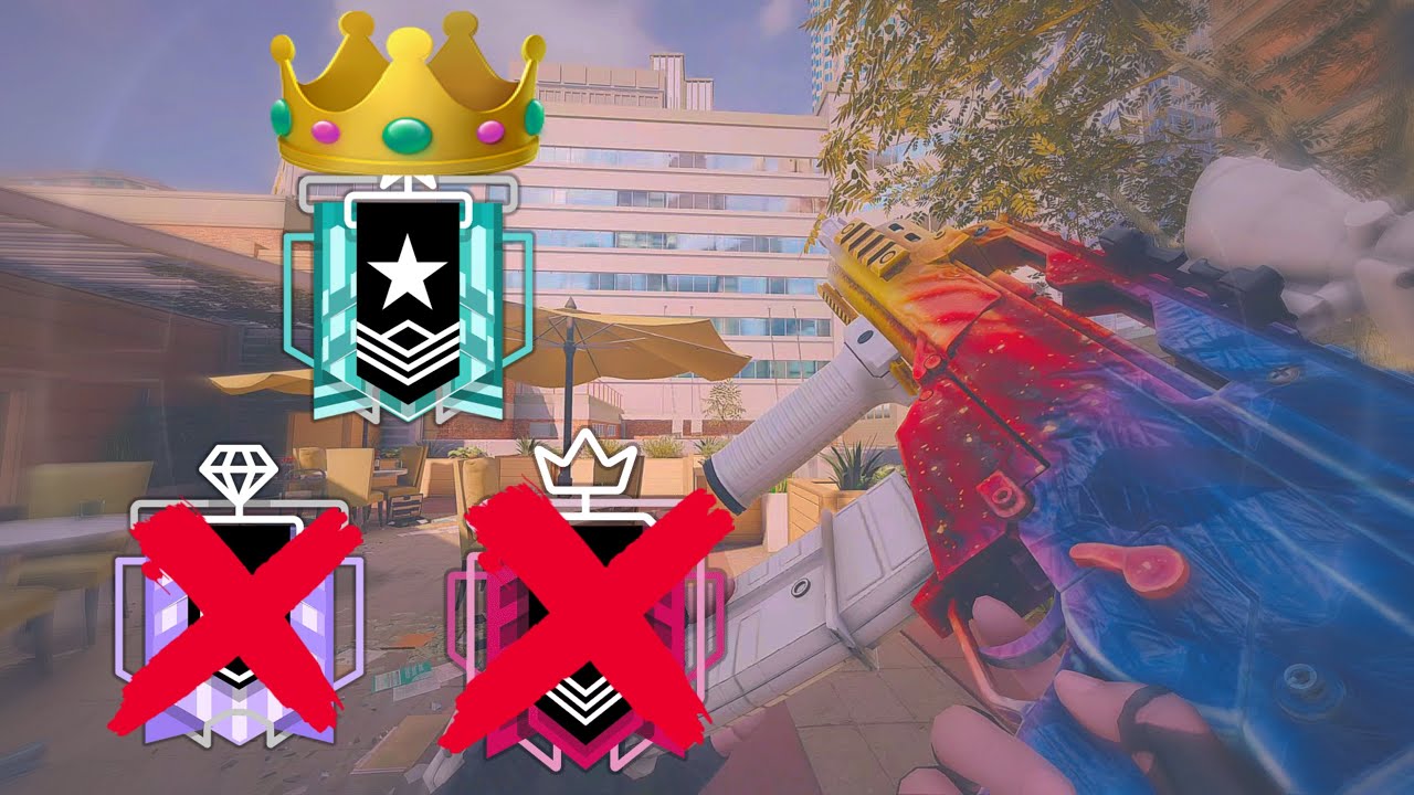 laying wood on DIAMONDS and CHAMPS as a PLAT… (Console R6 Ranked ...