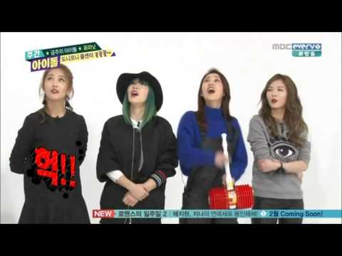 Weekly Idol: 4MINUTE (포미닛) (Turkish Sub/ Türkçe Altyazılı) [Part 4]