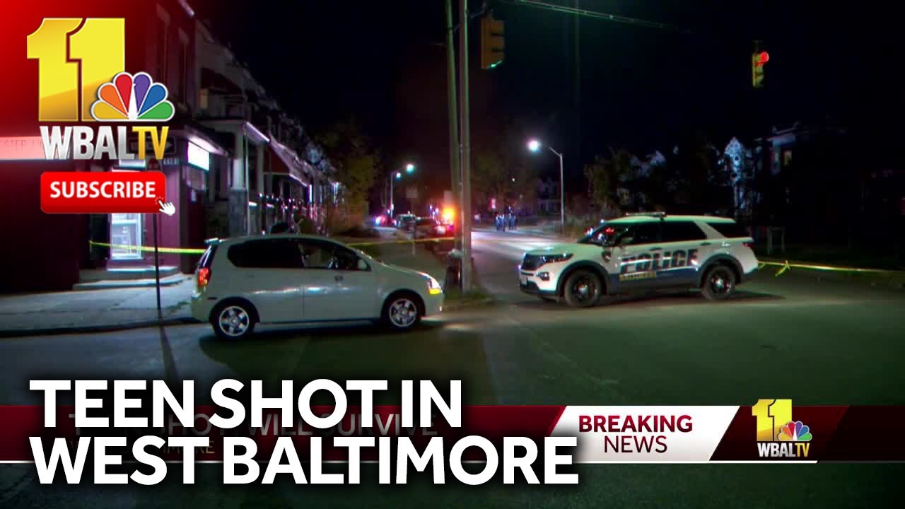 Police: Teen shot in Baltimore Friday night - YouTube