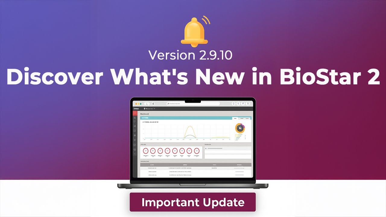 [BioStar 2] New Features of BioStar 2 (v.2.9.10) | Suprema - YouTube