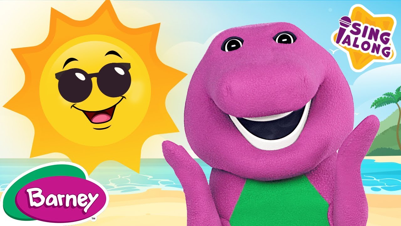Mr Sun, Sun, Mister Golden Sun Song | Summer Weather for Kids | Barney ...