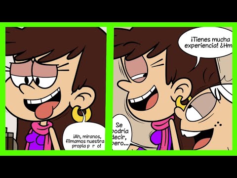Lincoln en su primera filmación de escenarios - Comic The Loud House