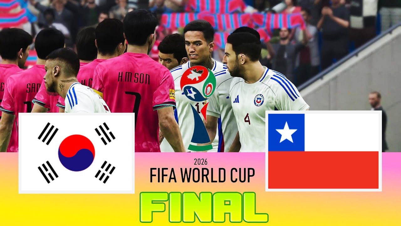 SOUTH KOREA vs CHILE - Final FIFA World Cup 2026 | Full Match All Goals | Football Match - YouTube