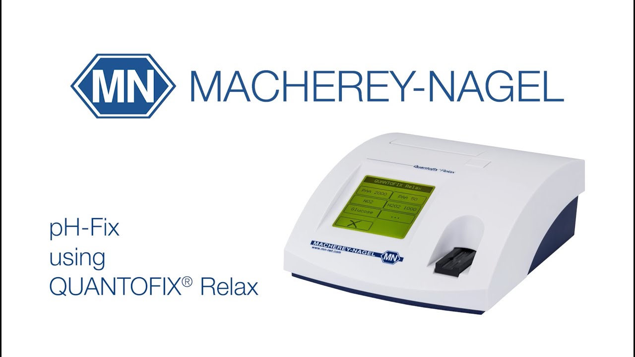 pH-testing: pH-Fix using QUANTOFIX Relax - YouTube