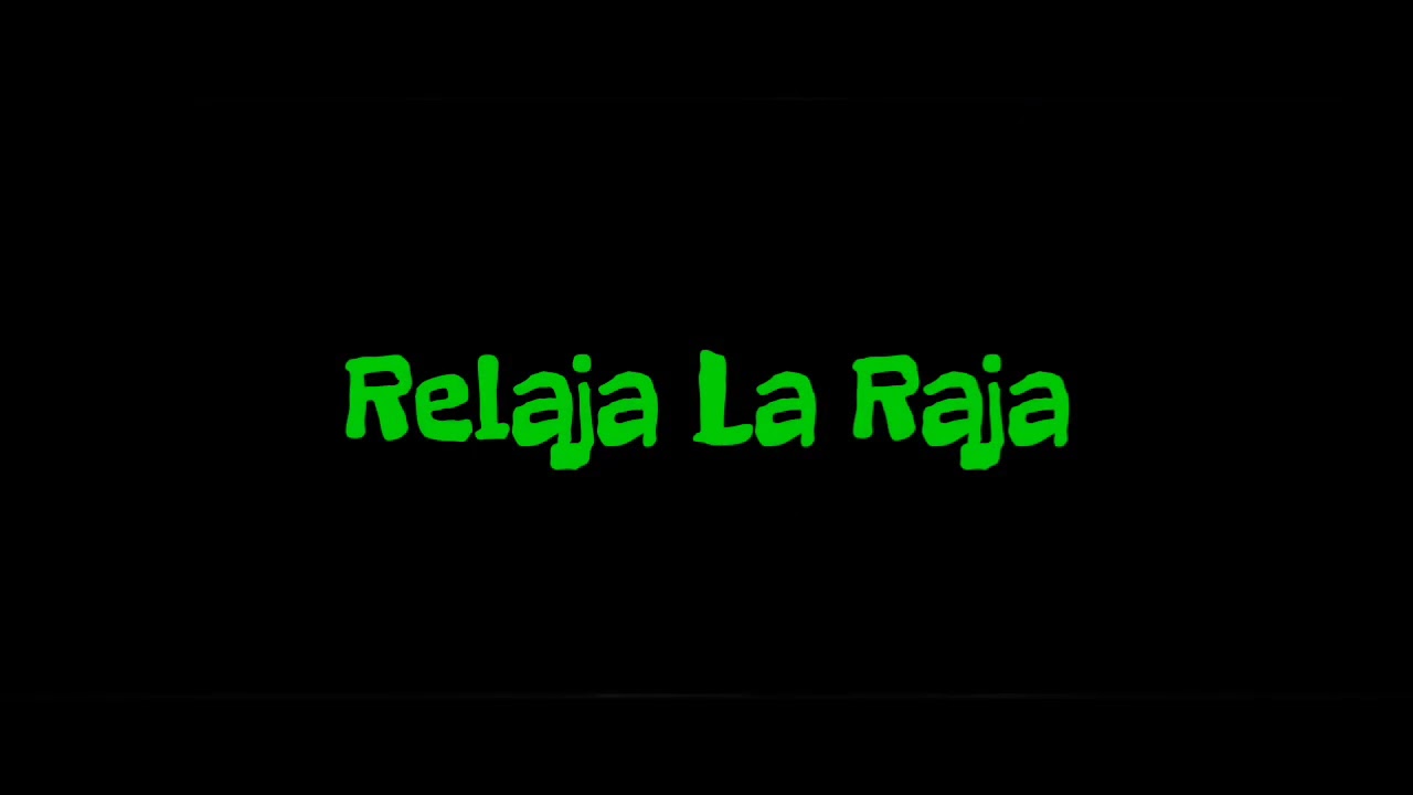 Relaja La Raja | Nacho DH | (Video Oficial) | [Prod. By P.SOUL] - YouTube