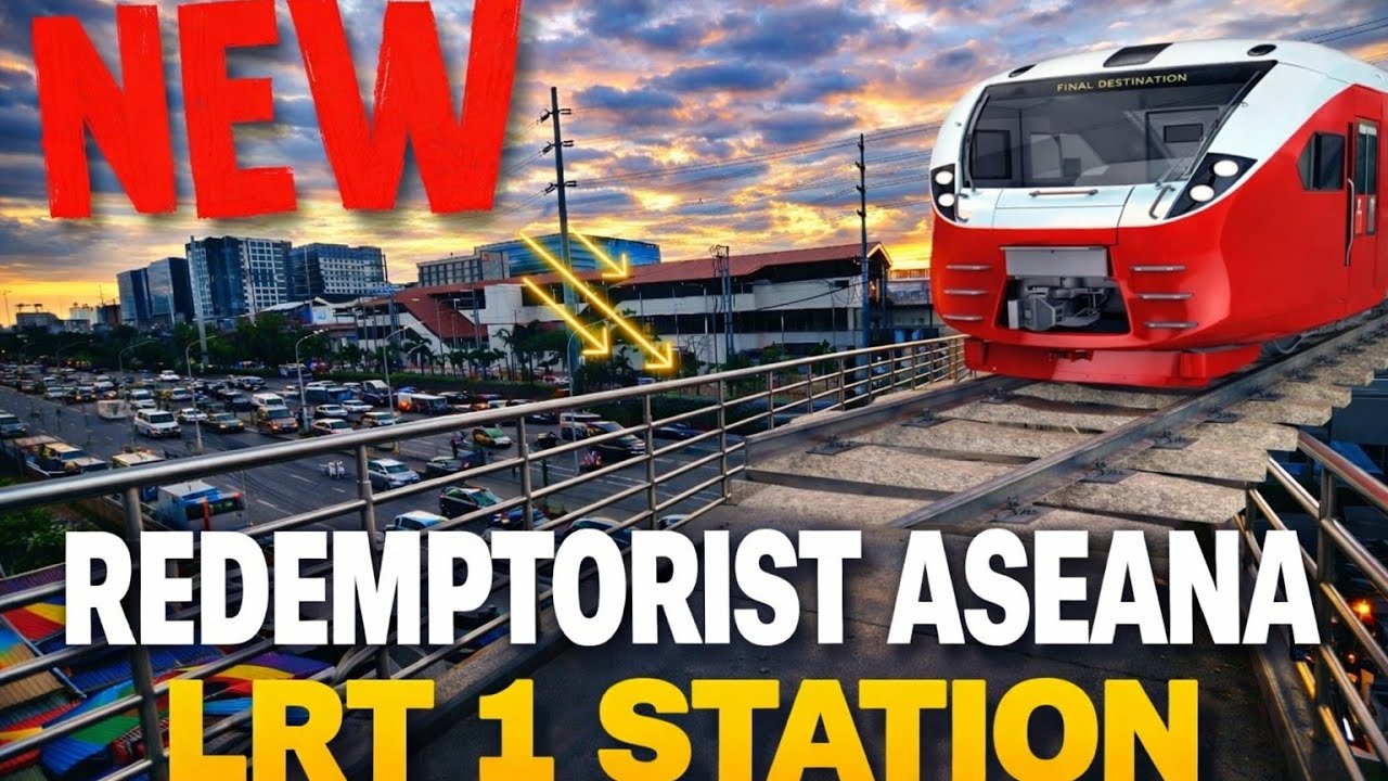 LRT 1 Redemptorist Station | Walking Tour #philippines #train - YouTube