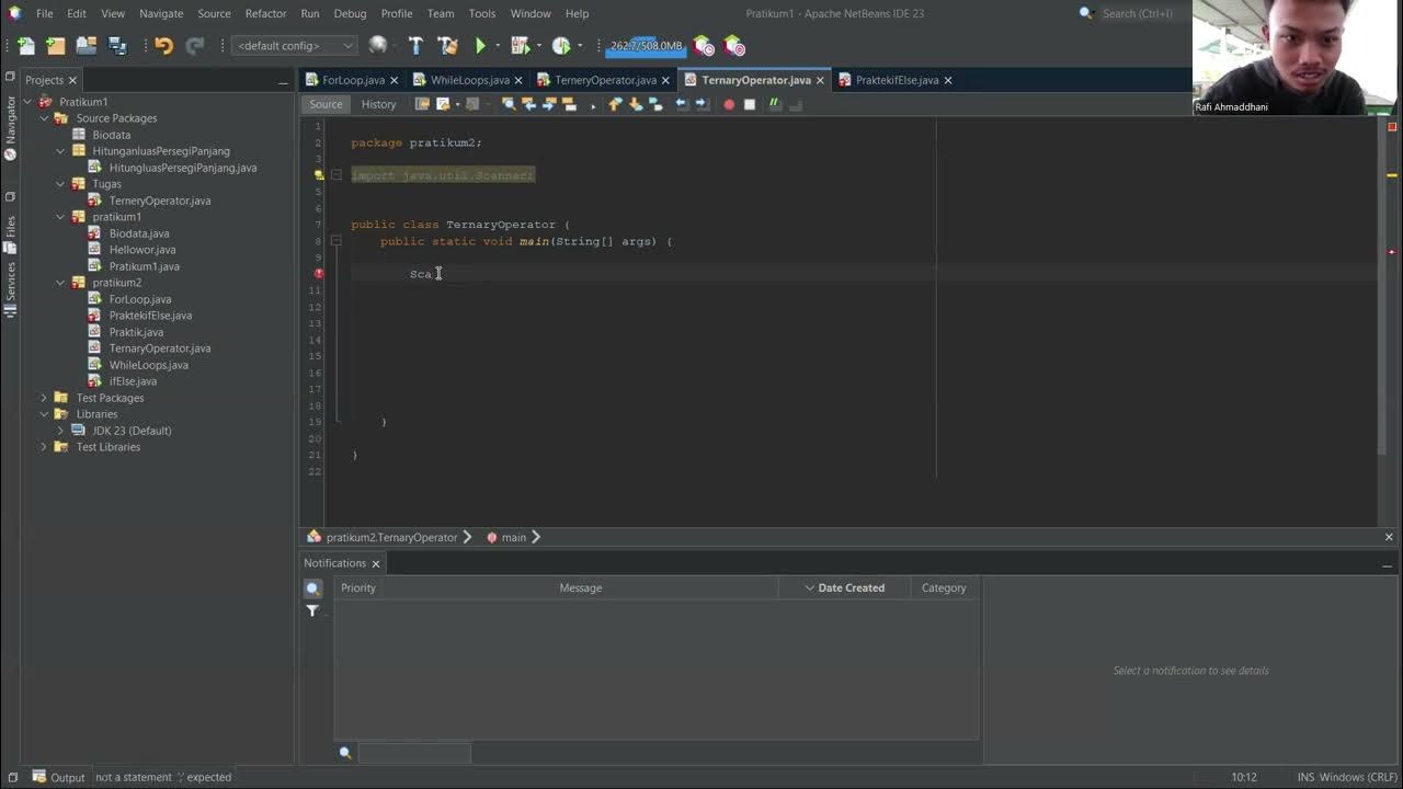 Tugas Pembuatan Video Switch Case, Ternery Operator, Dan Do While Loop dari Kelompok 8 - YouTube