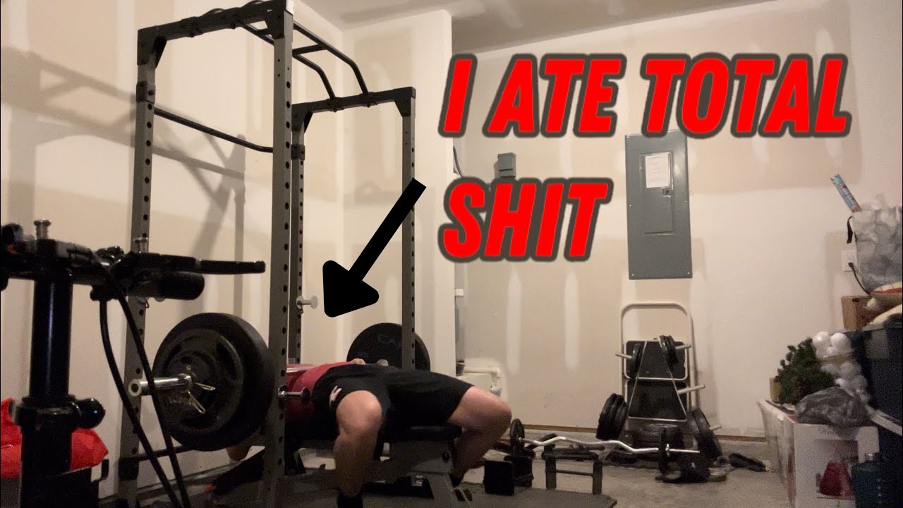 Failed Bench PR *Gone Wrong* - YouTube