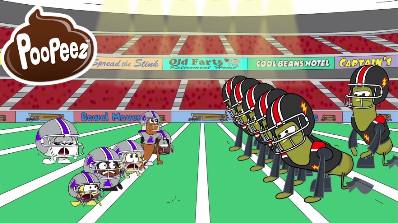 Poopeez 💩 Cartoon -- Pooper Bowl - YouTube