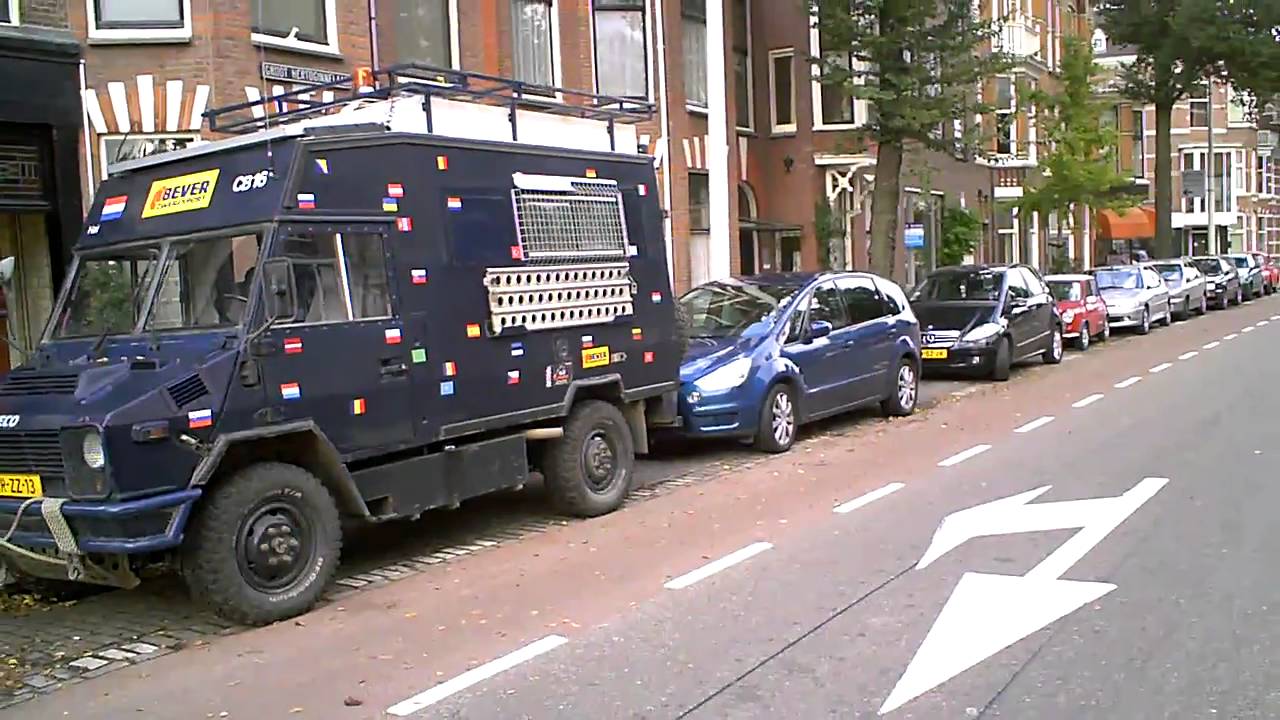 IVECO 4x4 camper unit ex police vehicle - YouTube