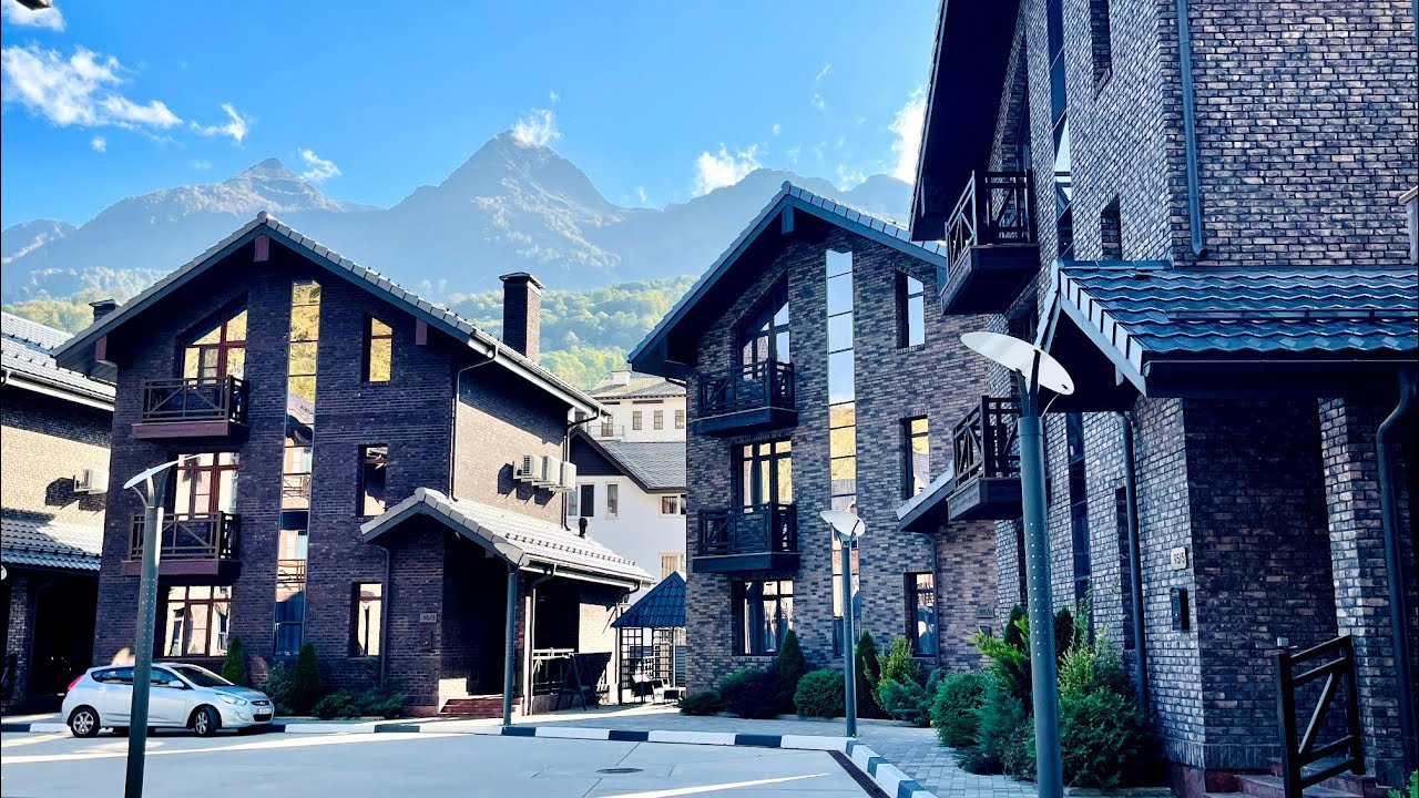 ДОМ В КРАСНОЙ ПОЛЯНЕ В КП Polyana Gorky Village ОСТАЛОСЬ ТРИ ДОМА