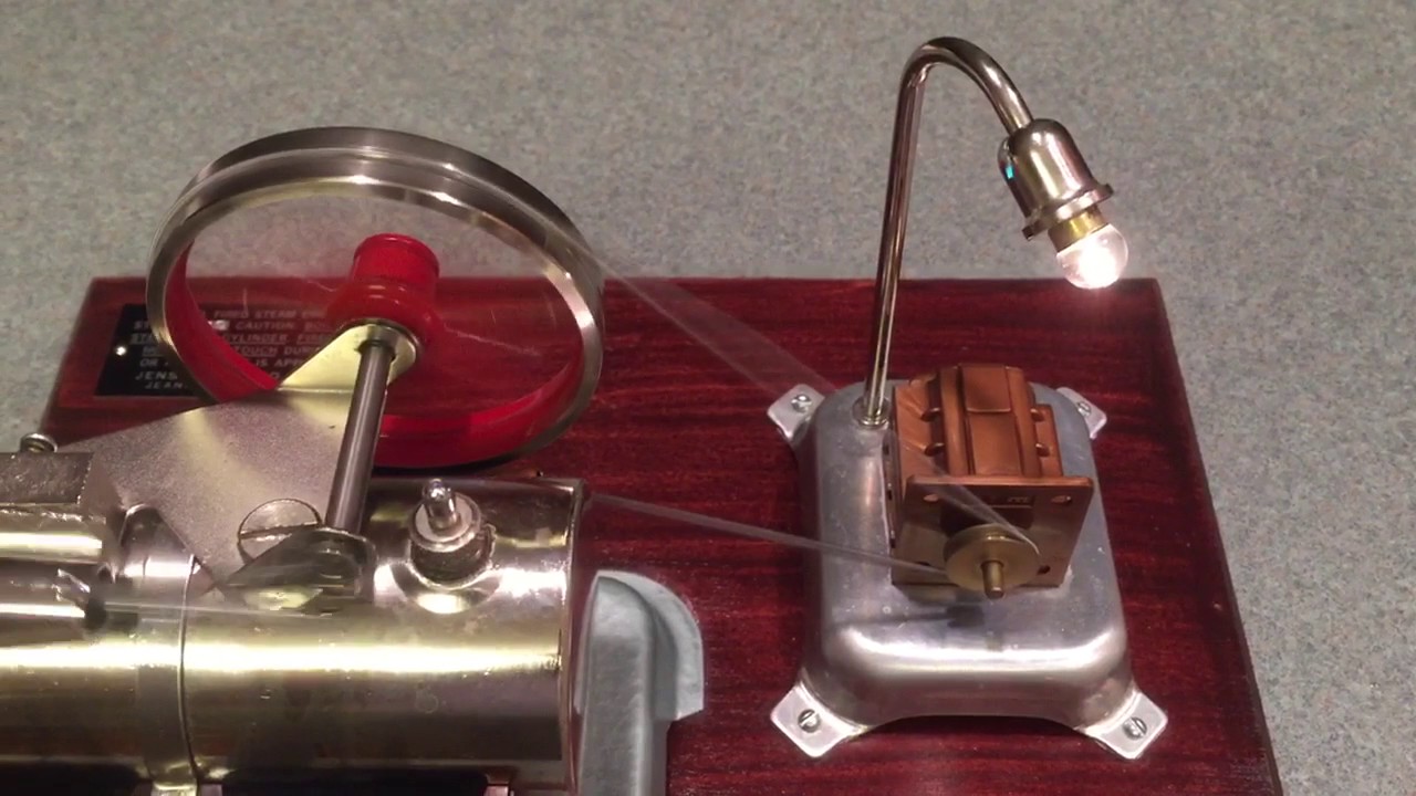 Jensen Steam Engine Model 85G - YouTube