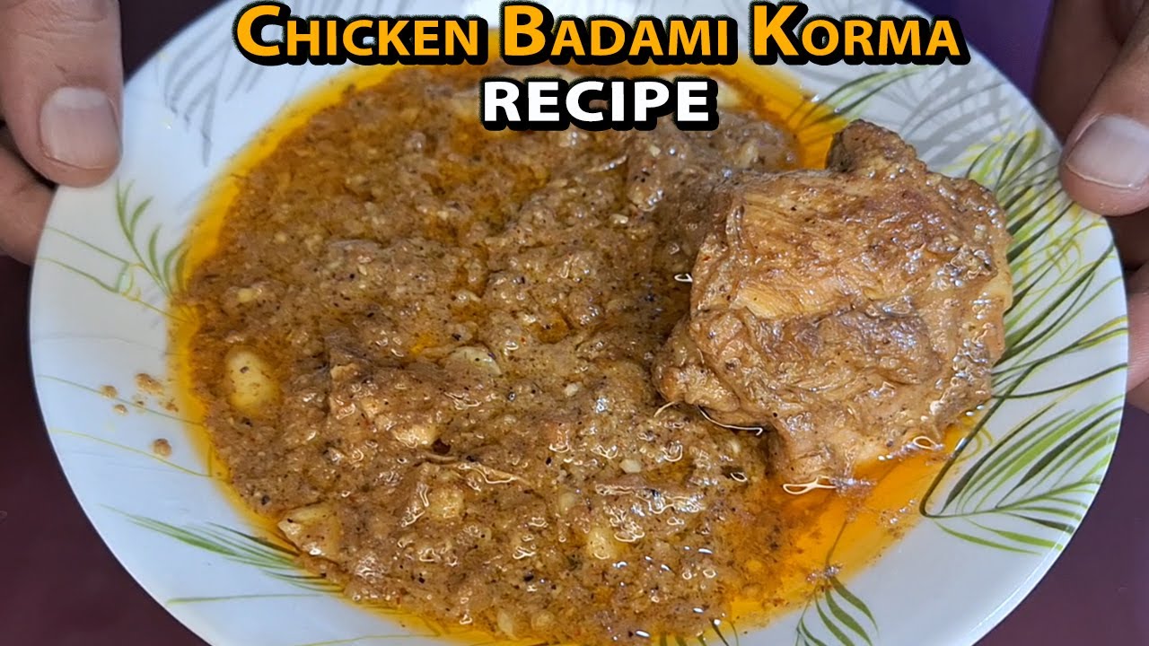 Chicken Badami Korma Recipe | Cooking Recipe | Fresh Spice Korma - YouTube