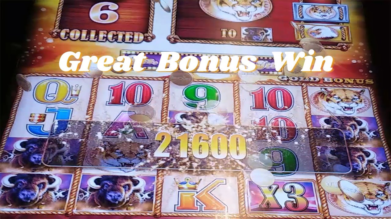 Love Those Buffalo And Sunsets x3 GREAT BONUS WIN On BUFFALO GOLD Slot ...