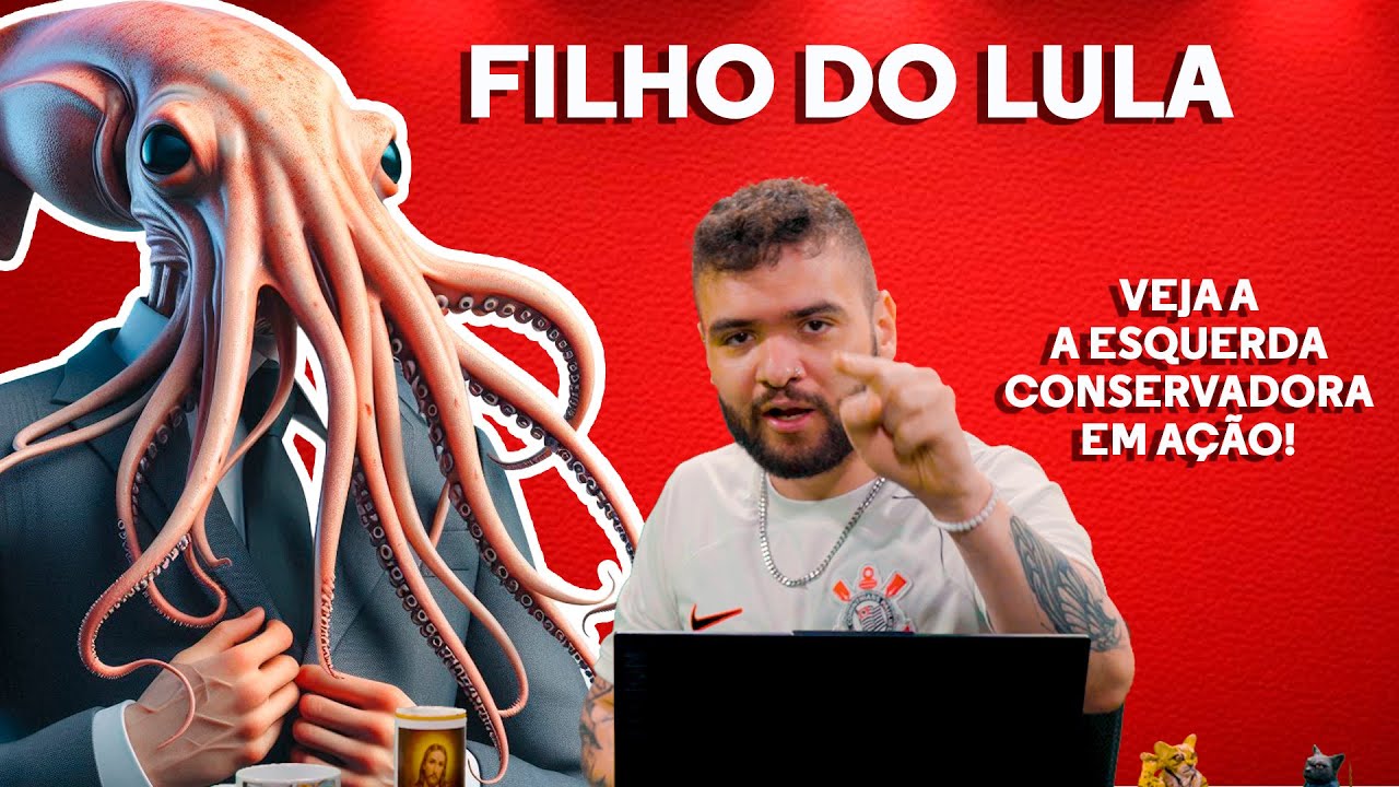 REACT - FILHO DO LULA E A ESQUERDA CONSERVADORA - YouTube
